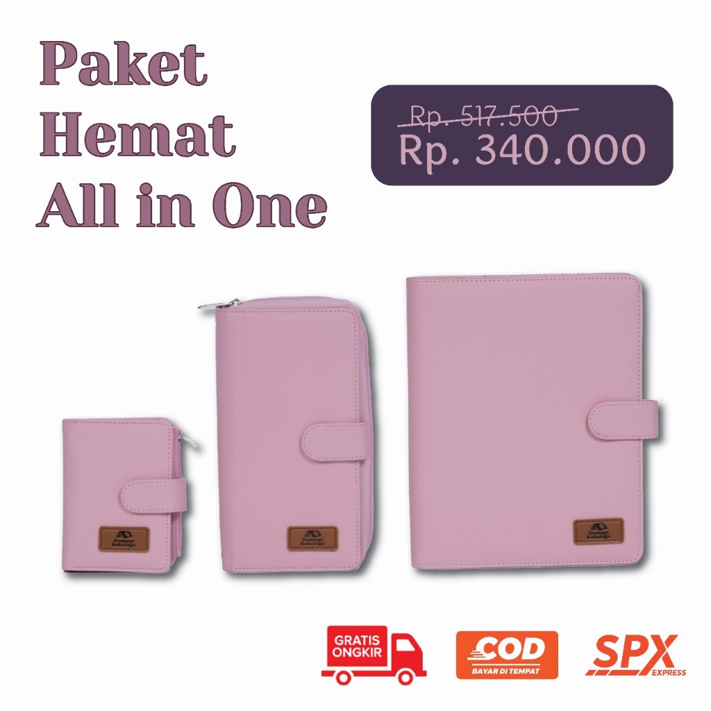 Jual Dompet Keluarga - Paket All in One Binder Dompet Budgeting ...