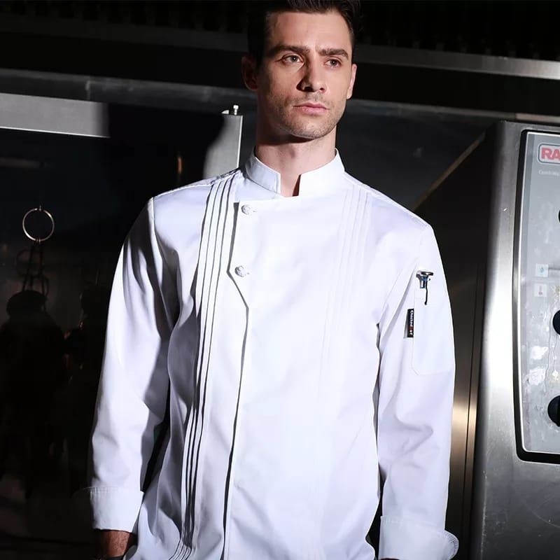 Jual baju chef jacket chef baju koki seragam kerja kualitas premium ...
