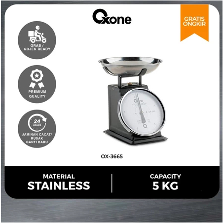 Jual Oxone OX - 366 Fruit and Kitchen Scale (5KG) | Shopee Indonesia
