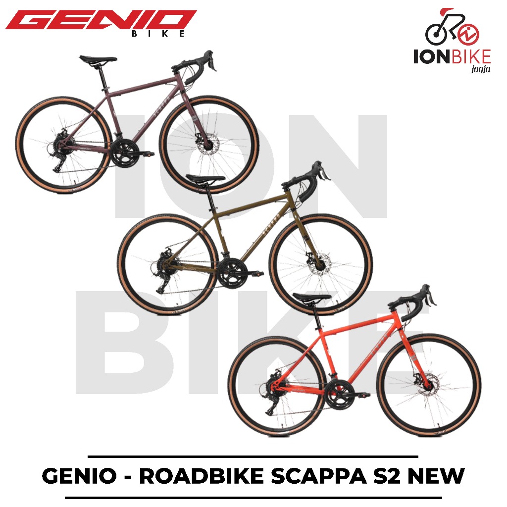 Jual Sepeda Gravel Genio Scappa S2 700c Terbaru 700 c Discbrake Disc ...