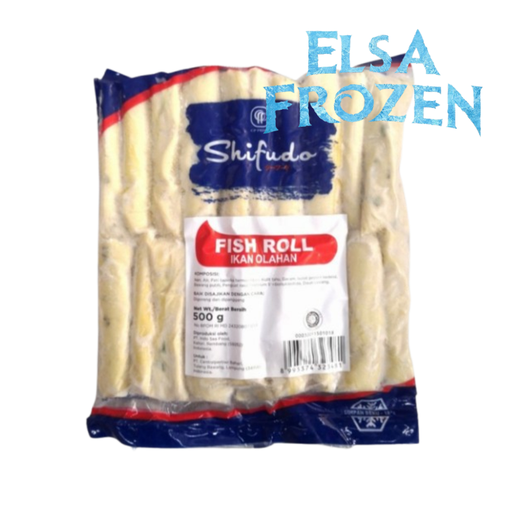 Jual SHIFUDO FISH ROLL 500GR IKAN OLAHAN/COCOK UNTUK SATE SEAFOOD ...