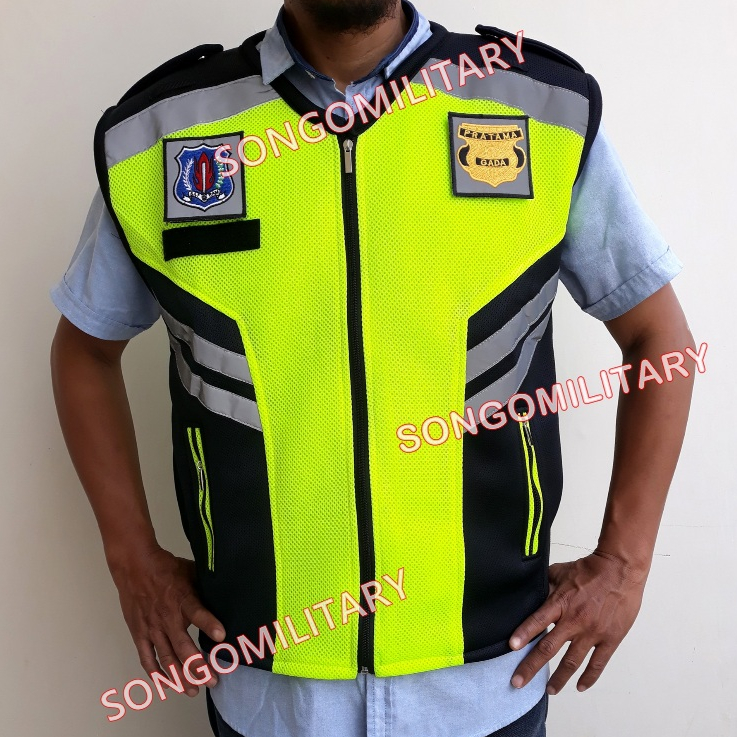 Jual Rompi Security DOUBLE MESH / Rompi Satpam Tebal / Rompi Satpam ...