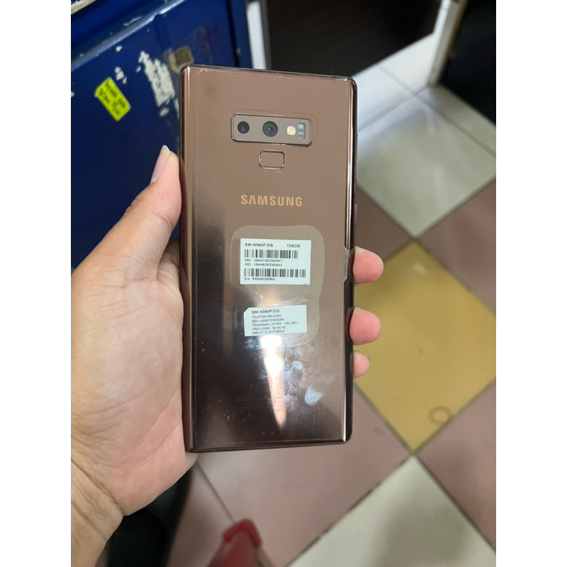 Jual Samsung note 9 ram 6/128 second resmi sein hp casan | Shopee Indonesia