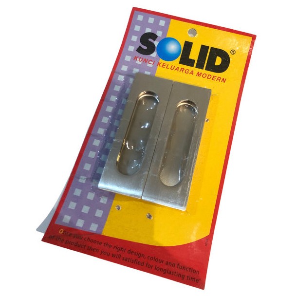 Jual SOLID - HANDLE TANAM PINTU GESER SOLID FPP 61.70 US32D (SILVER ...