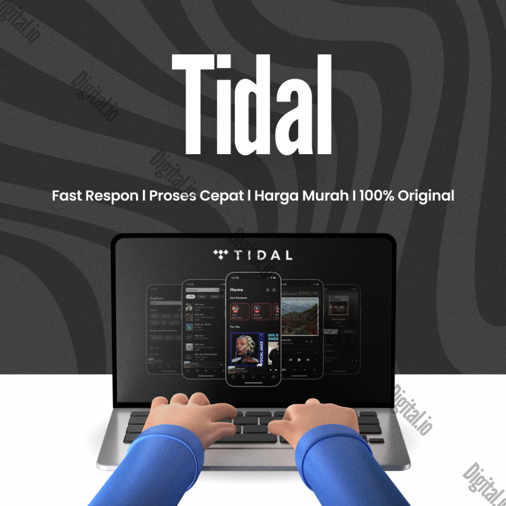 Jual Tidal HiFi Premium 1 Bulan Bergaransi, Streaming Musik Kualitas ...