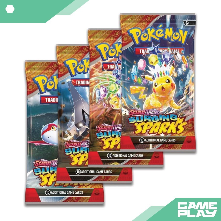 Jual TCG Pokemon SV Surging Sparks Booster Pack | Shopee Indonesia