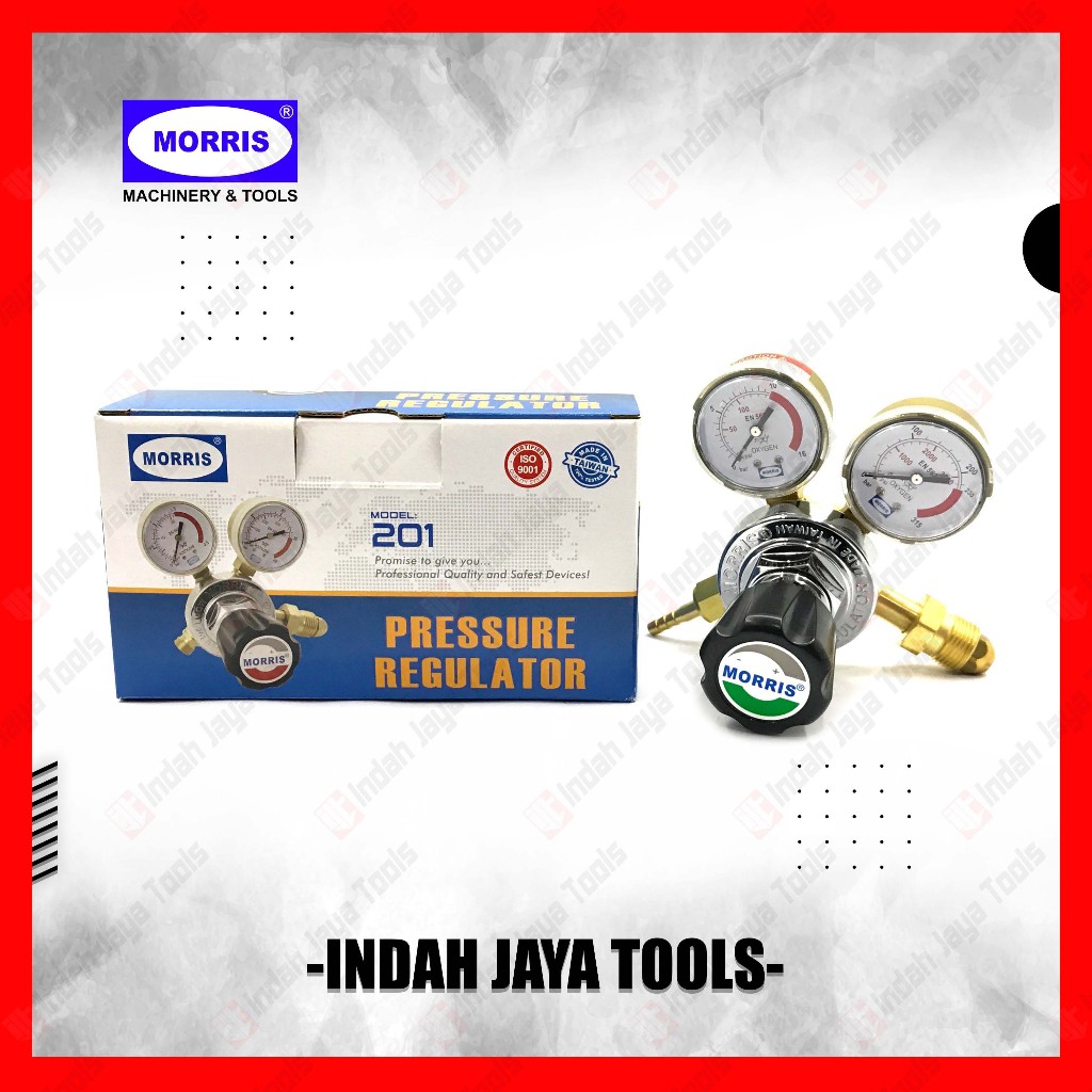 Jual MORRIS 201 Regulator Las Oxygen Oksigen Pressure Regulator Taiwan ...
