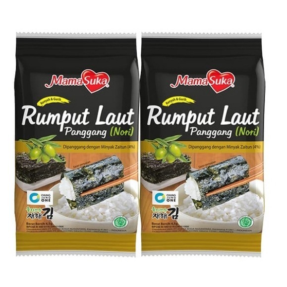 Jual Mamasuka Rumput Laut 9gr Rumput Laut Kering Panggang Nori Semua ...