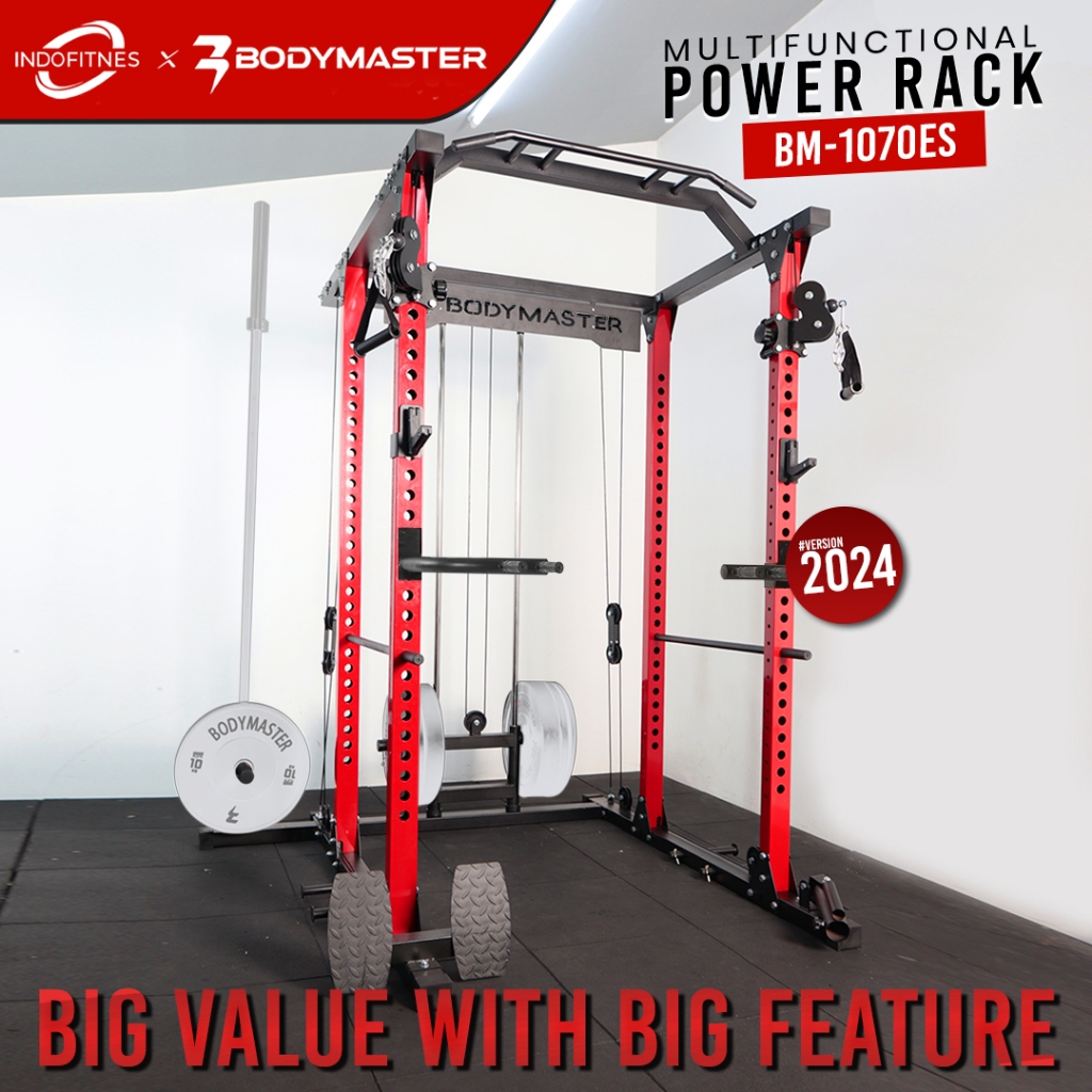 Jual BODYMASTER Power Rack BM-1070ES - All in One Multifunctional Non ...