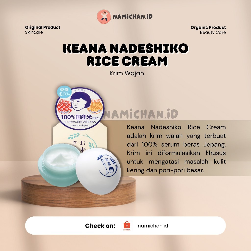 Jual [ PO Japan Oktober 2025 ] Keana Nadeshiko Rice Cream | Keana ...