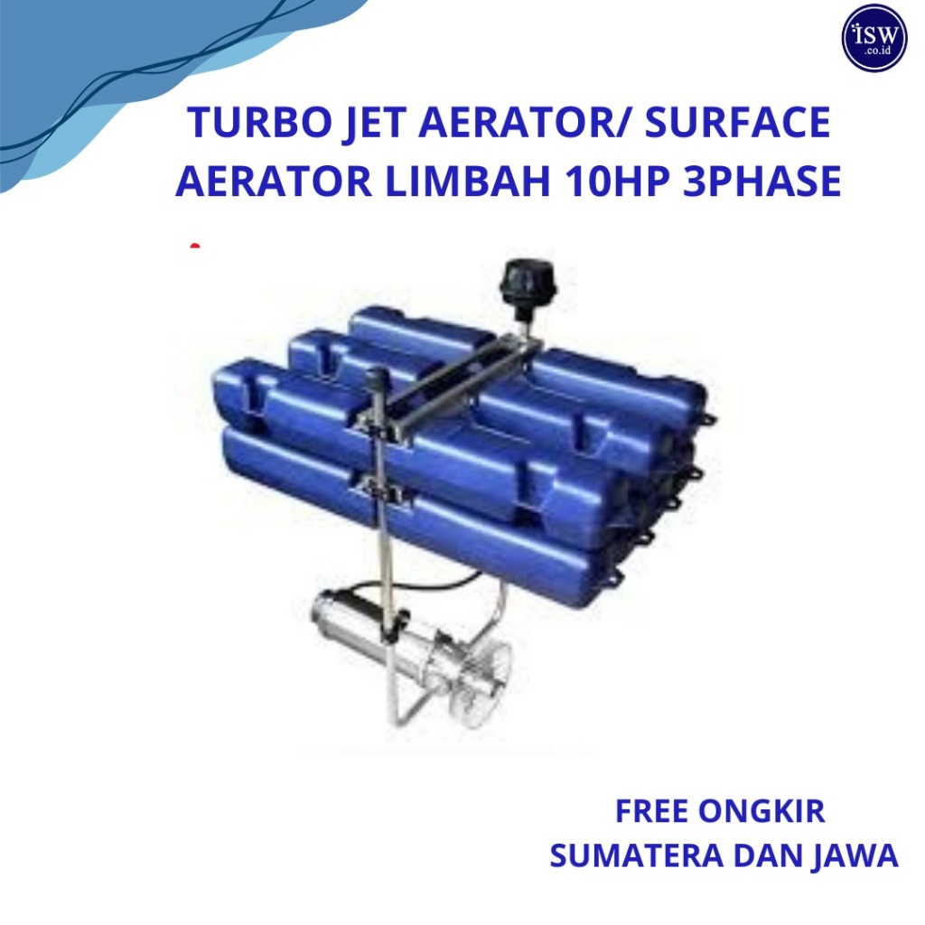Jual GRATIS ONGKIR | Turbo Jet Aerator / Surface Aerator 10 HP Pengolah Limbah | Shopee Indonesia