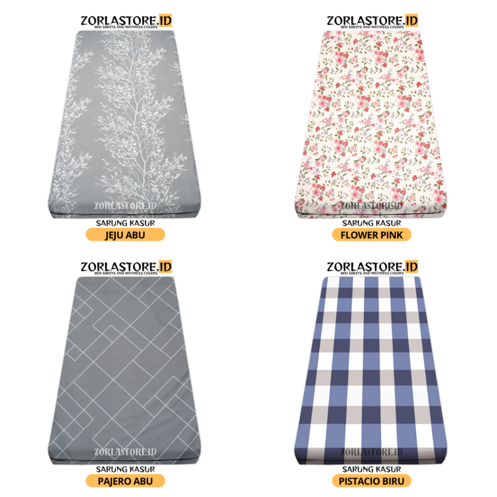 Jual Sarung kasur busa resleting 90x190x15 90x190x20 | Shopee Indonesia