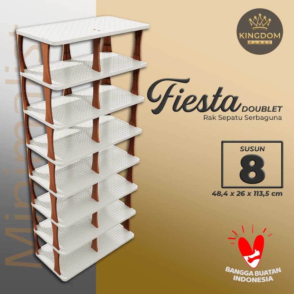 Jual RAK SEPATU SILANG 8 SUSUN RAK SENDAL RAK SERBAGUNA RAK SEPATU ...