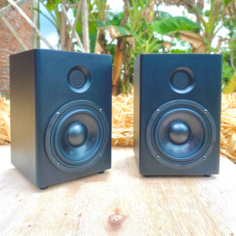 Jual Speaker monitor, speaker multimedia, speaker LR, speaker 5 inch | Shopee Indonesia
