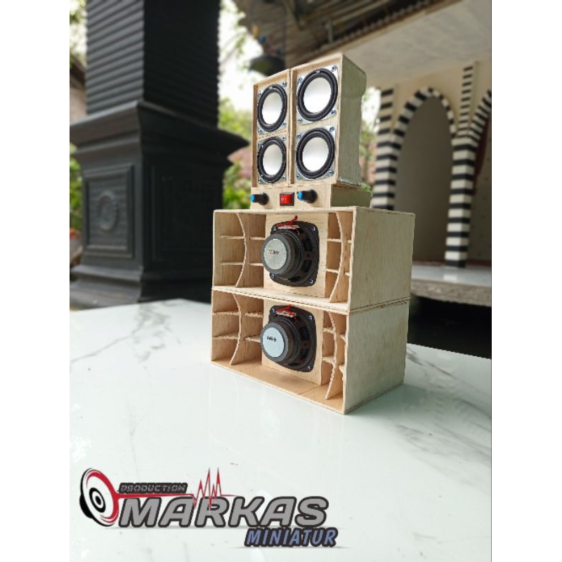Jual Sound miniatur full set paket siap bunyi box TH-N Max 3inch ...