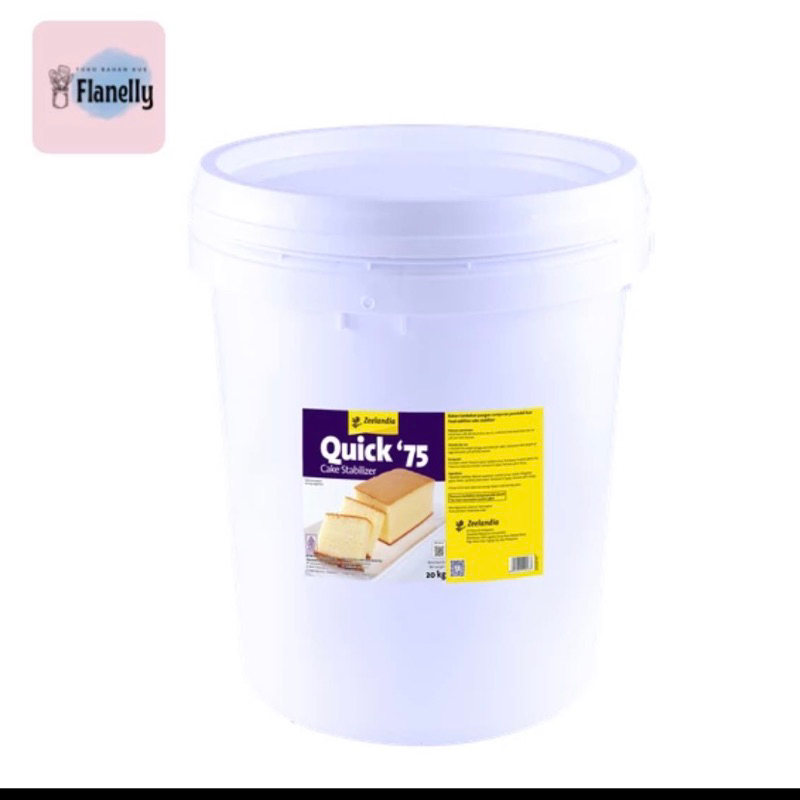 Jual 250GR QUICK 75 EMULSIFIER SP PELEMBUT KUE REPACK | Shopee Indonesia