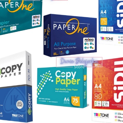 Jual KP8 Copy Paper Kes HVS A4 7 gr 1 RIM Lembar | Shopee Indonesia