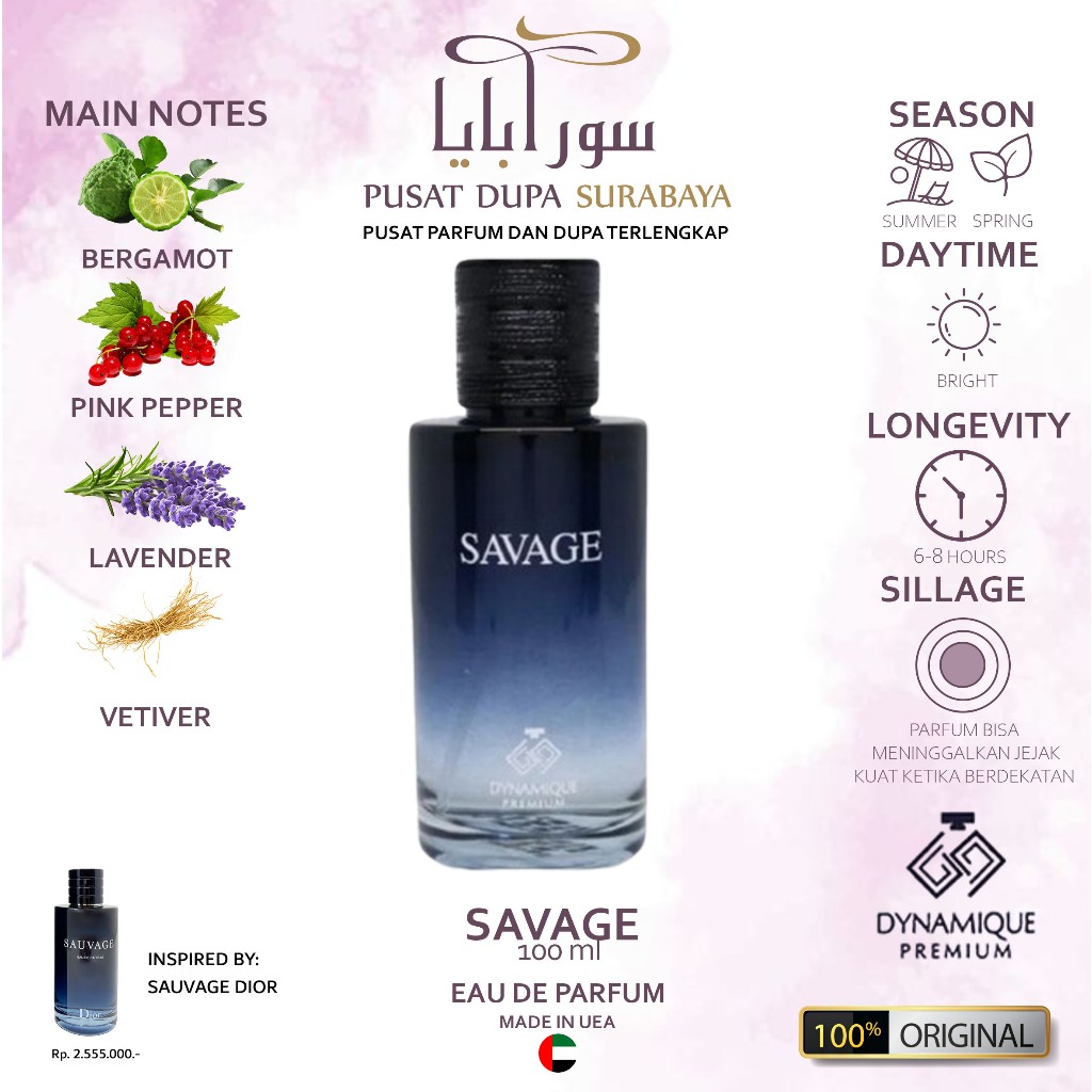 Jual Parfum Asli Arab Original Premium Dynamique premium Parfume ...