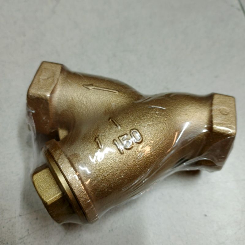 Jual Y Strainer Kuningan KITZ 3" Inch Drat Class 150 / Saringan y strainer | Shopee Indonesia