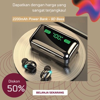 Jual Gotrays Headset Bluetooth TWS M10 mega bass Headphone gaming super ...