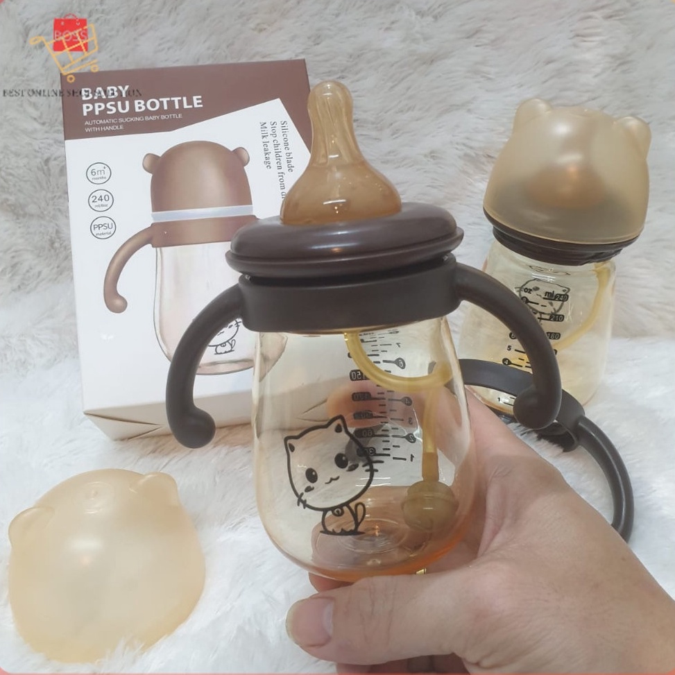 Jual Model Baru Botol Susu Bayi PPSU 24ML Gravity Ball BPA FREE PPSU ...
