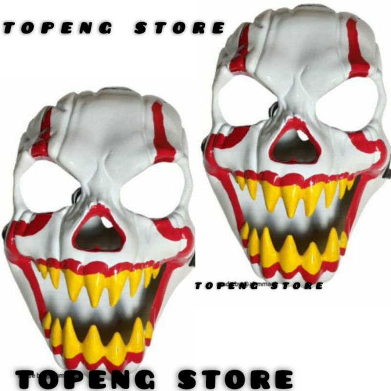Jual topeng tengkorak seram topeng tengkorak gozila | Shopee Indonesia