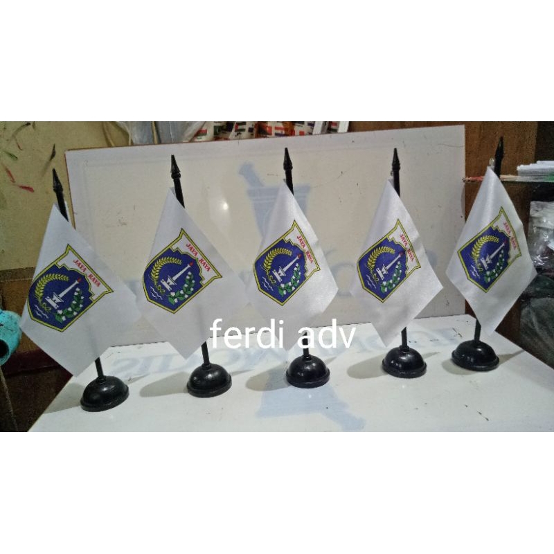 Jual Bendera meja jaya raya dan tiang kayu | Shopee Indonesia