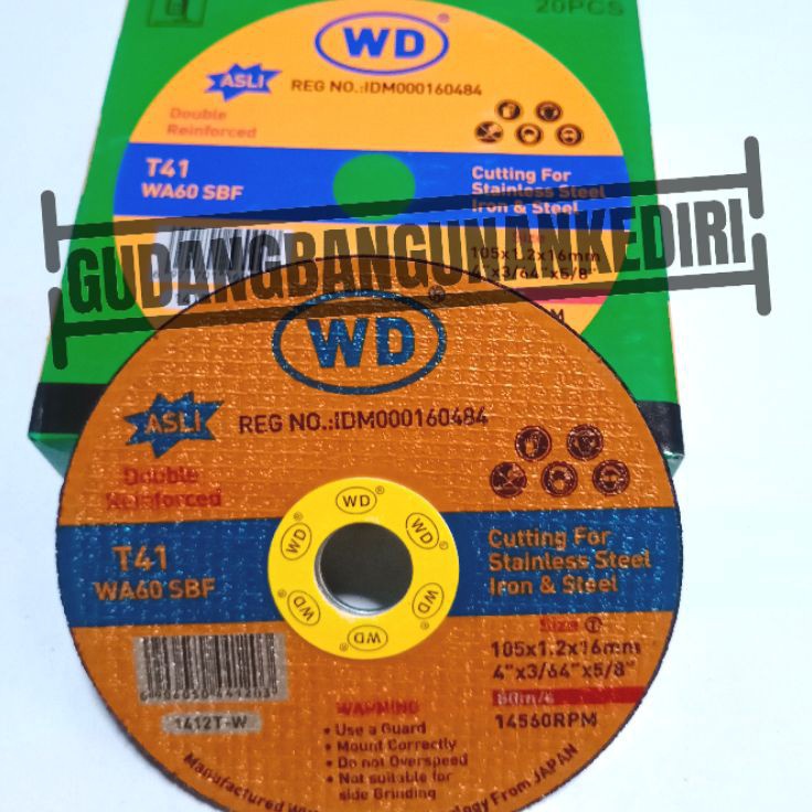 Jual READY GAN WD gerinda potong batu gerinda potong WD batu potong WD ...