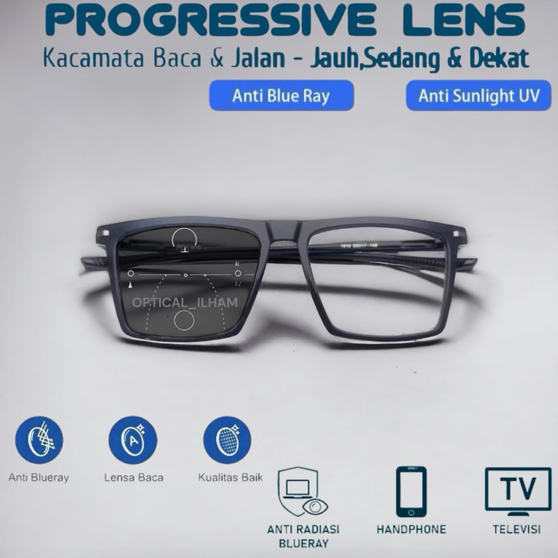 Jual Kacamata PROGRESIF Bluecromic Drive kacamata progresif Photocromic ...