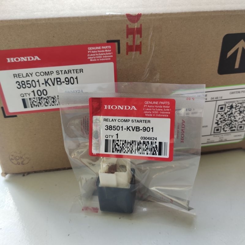 Jual 38501-KVB-901 RELAY COMP START Bendik Switch starter Vario 110 ...