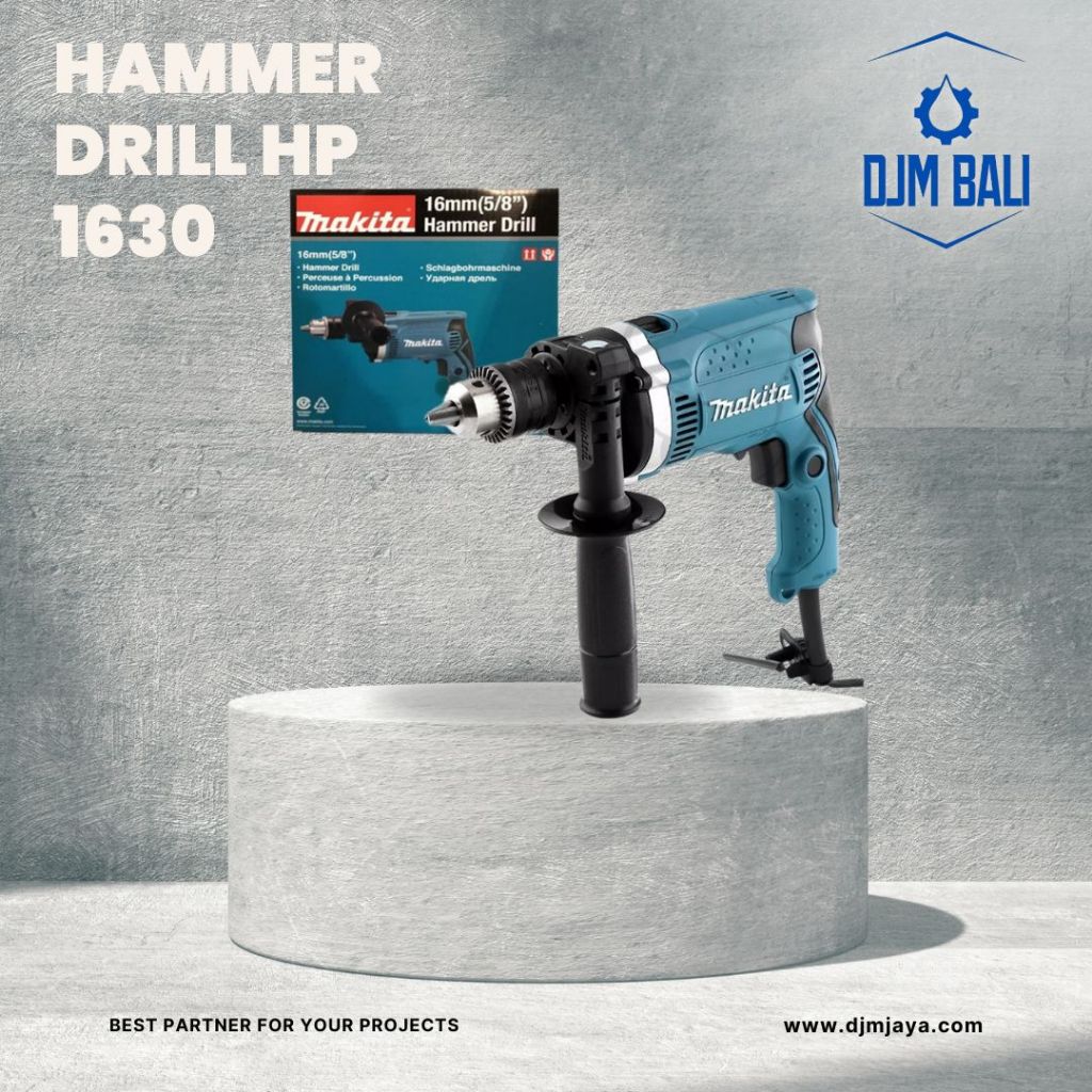 Jual MESIN BOR BETON MAKITA HAMMER DRILL HP 1630 | Shopee Indonesia