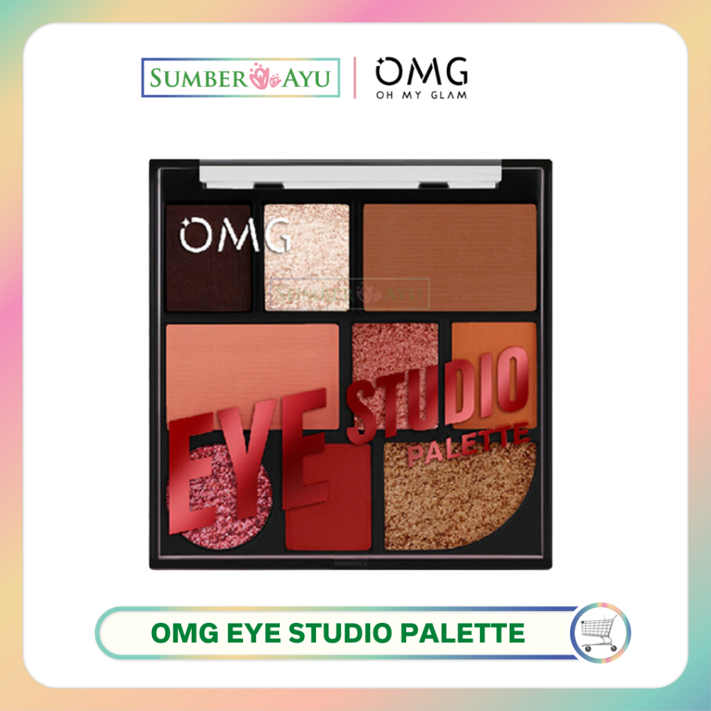 Jual SUMBER AYU OMG EYE STUDIO PALETTE | Shopee Indonesia
