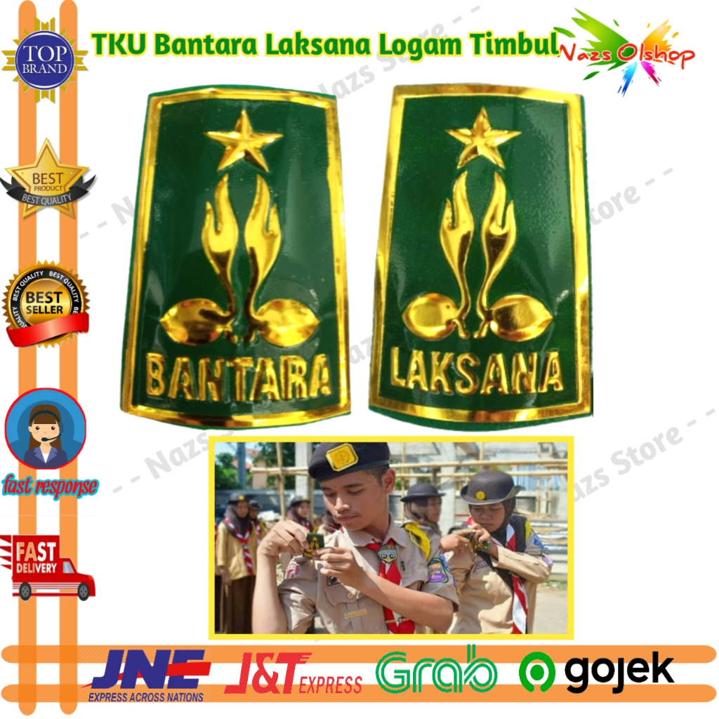 Jual Sepasang Tanda Kecakapan Umum TKU Pramuka Penegak Bantara dan ...
