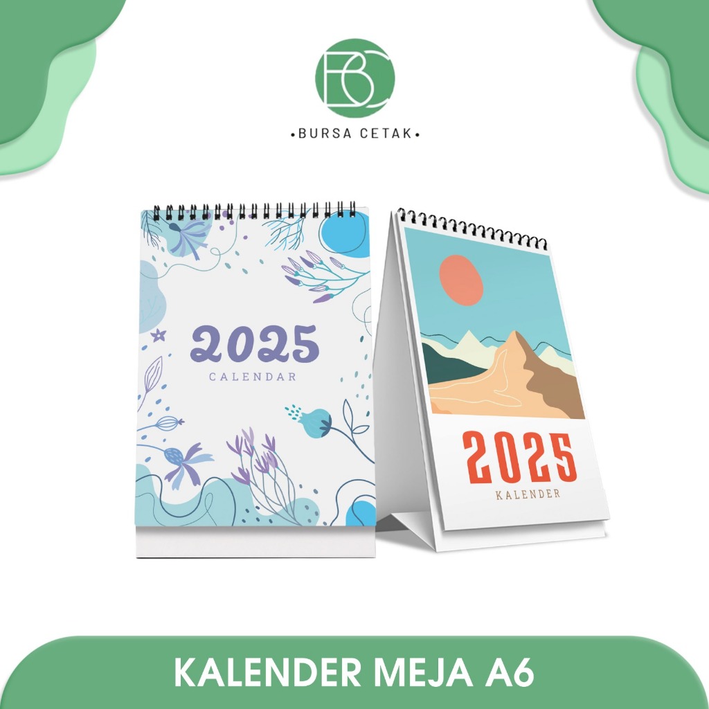 Jual BURSA CETAK - Print Kalender Meja Ukuran A6 Estetik / Cetak ...