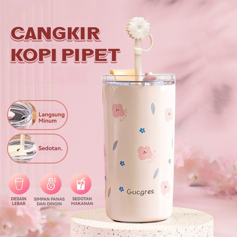 Jual TUMBLER STAINLESS KOPI CUP HIGH QUALITY VACUUM INSULATED 500 900 ...