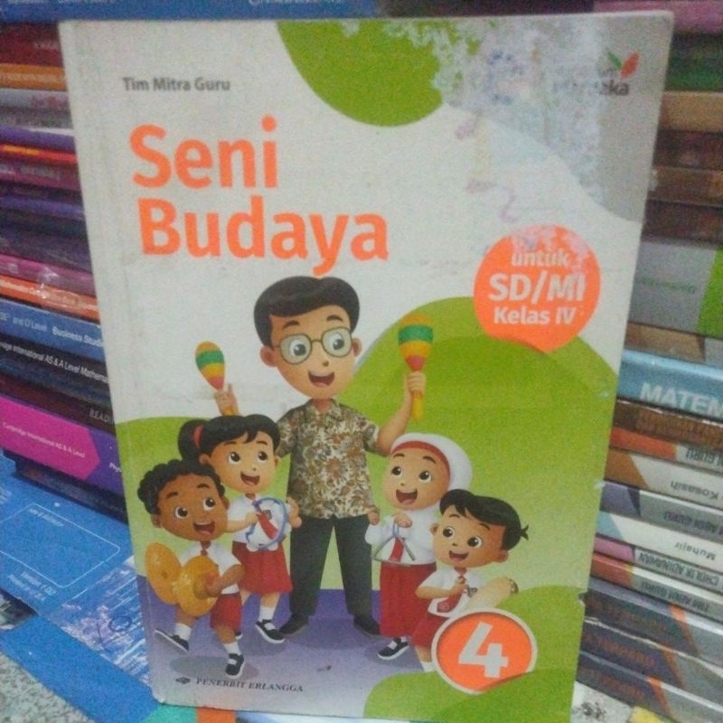 Jual BUKU SENI BUDAYA KELAS 4/IV SD KURIKULUM MERDEKA | Shopee Indonesia