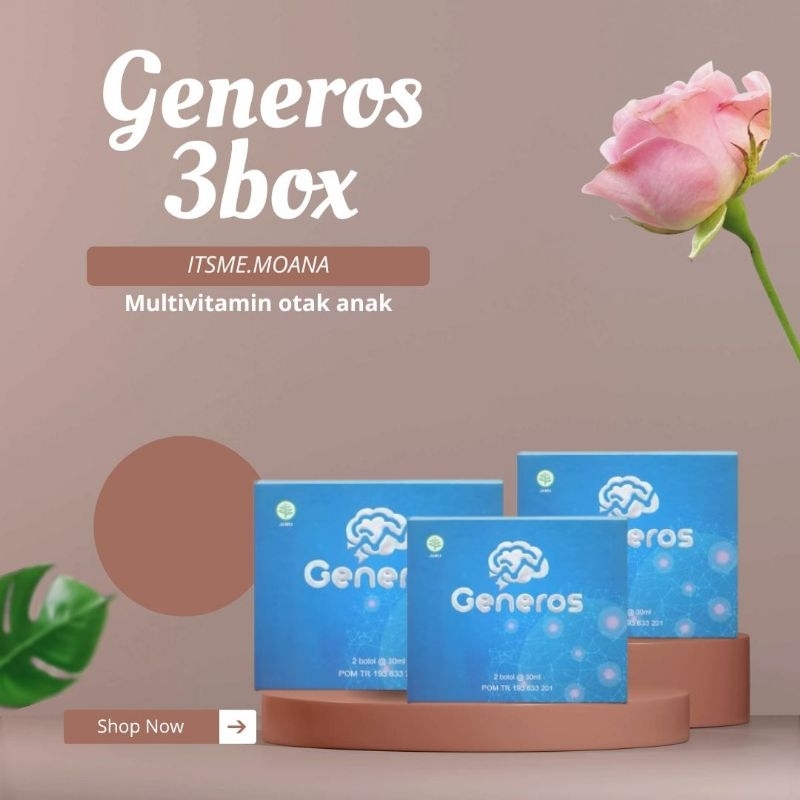 Jual lebih hemat - Generos Multivitamin anak 3bx | Shopee Indonesia