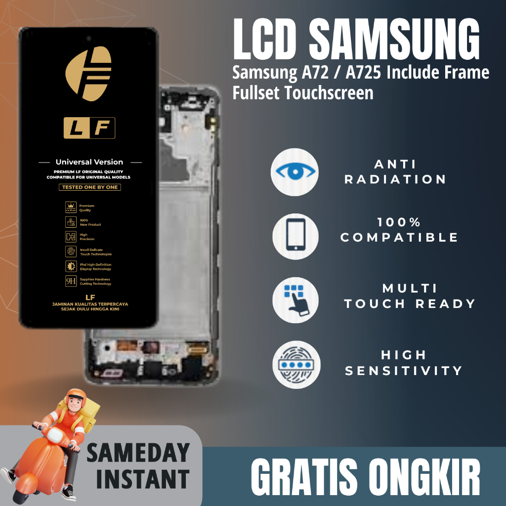 Jual LF - LCD Samsung A72 / A725 Fullset Touchscreen | Shopee Indonesia