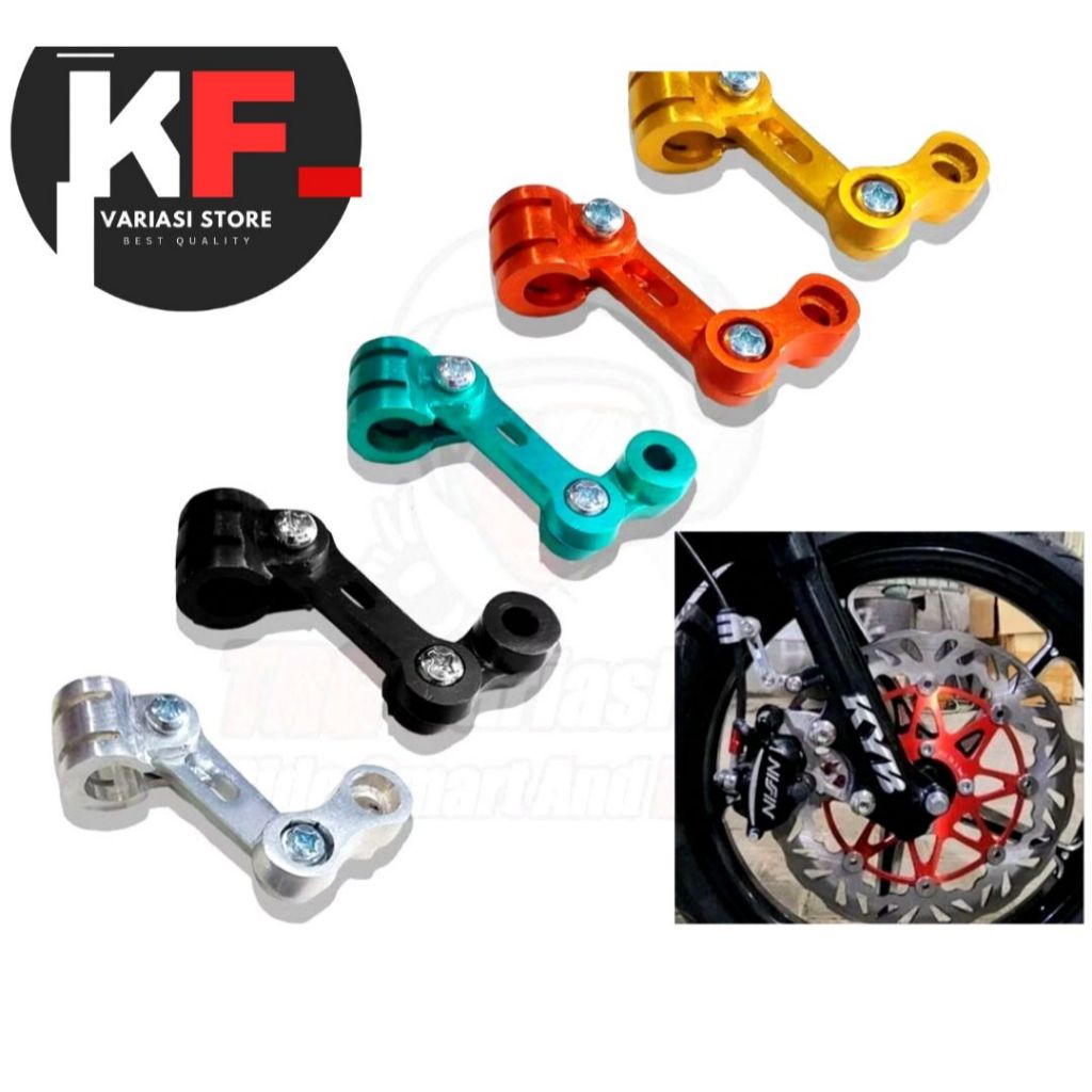 Jual Breket Selang Rem Depan Pangkon Selang Rem Depan Universal CNC 10 ...