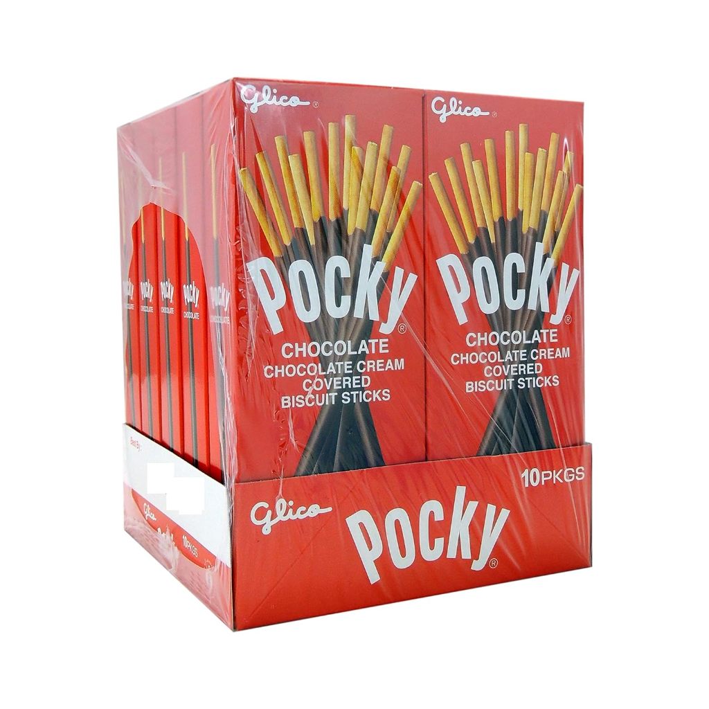 Jual Pocky Besar 1 Box Isi 10 / Pocky Reguler 47gr / Coklat, Strawberry ...