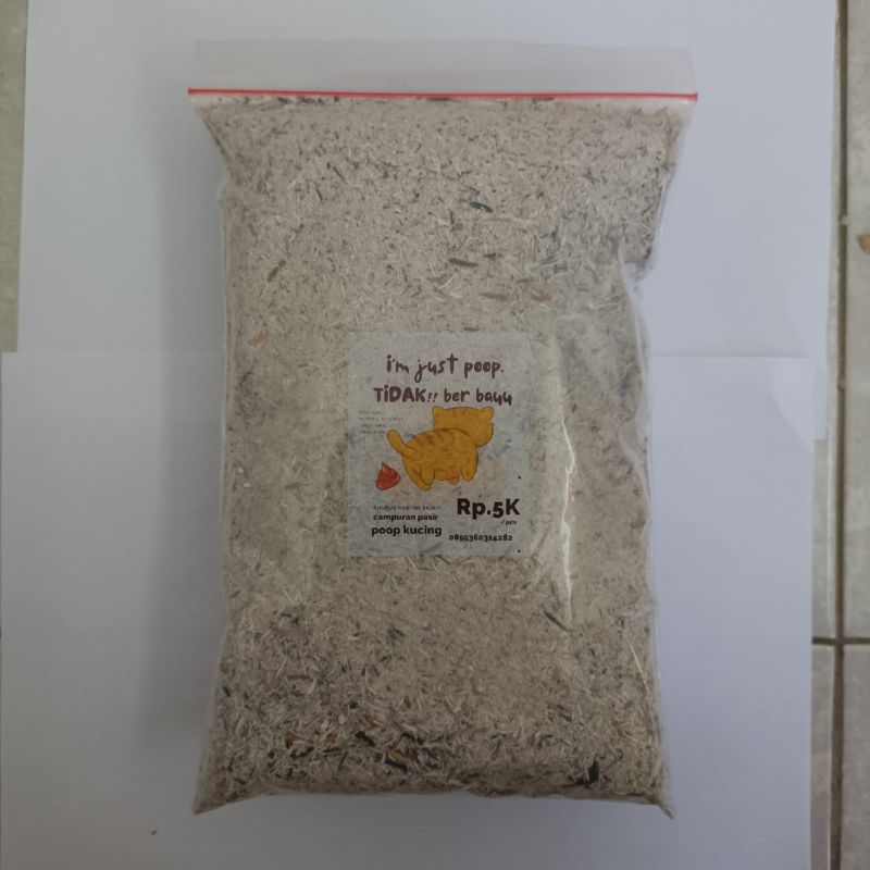 Jual I'm just poop PENGGANTI PASIR KUCING | Shopee Indonesia