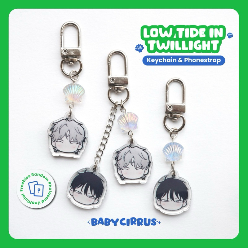 Jual Acrylic Phonestrap & Keychain | Manhwa Low Tide in Twilight ...