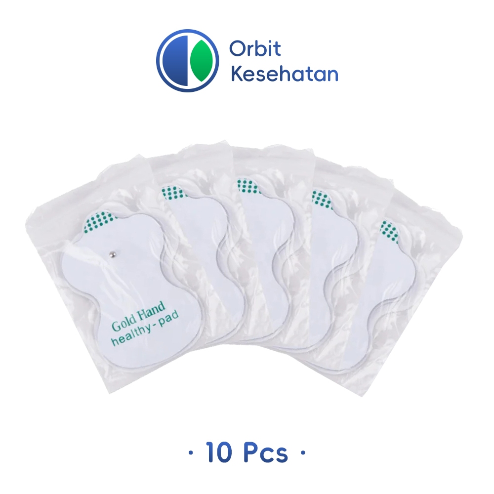 Jual 10PCS New Electrode Pads gel pad Tens badan alat terapi terapi For ...