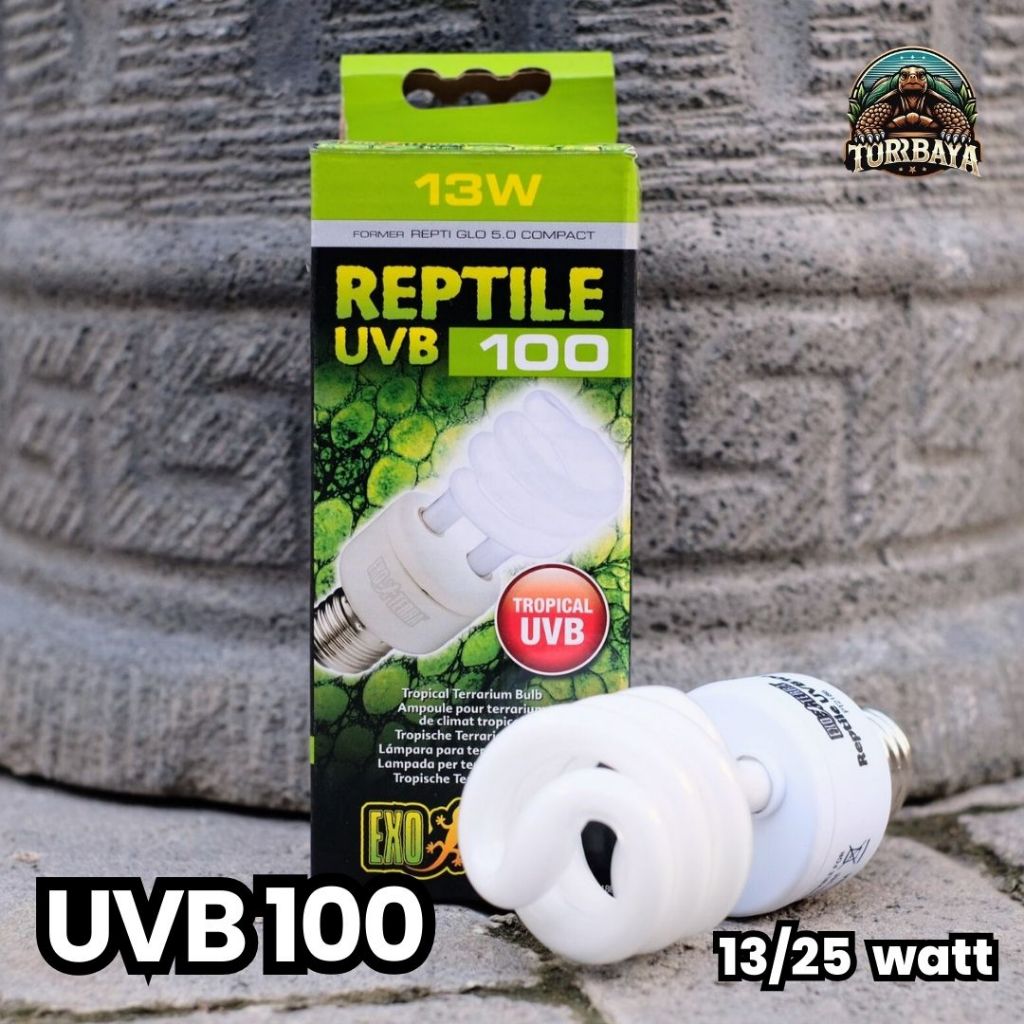 Jual Lampu UVB 100 Exo Terra / Lampu Reptil Tropis | Shopee Indonesia