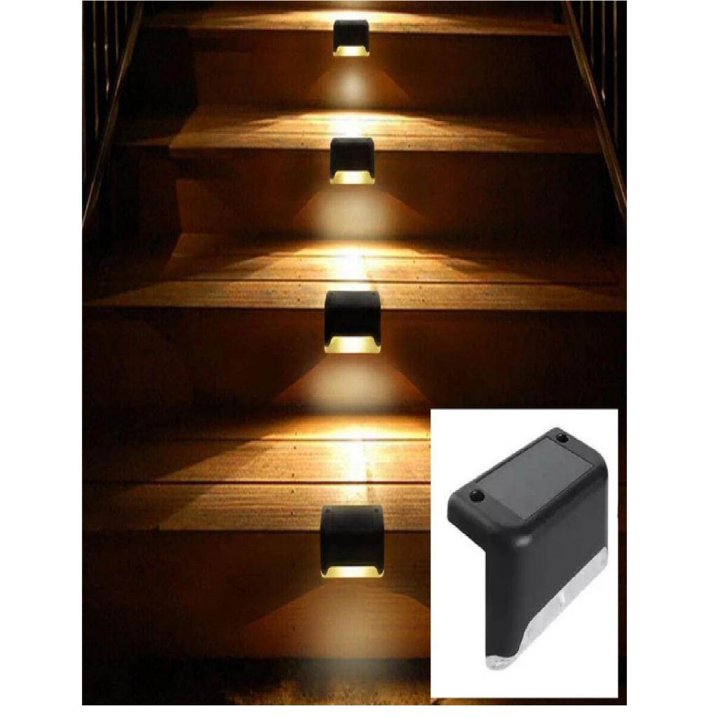Jual Lampu Taman Pagar LED Solar Cell Outdoor Waterproof Tangga Tenaga ...