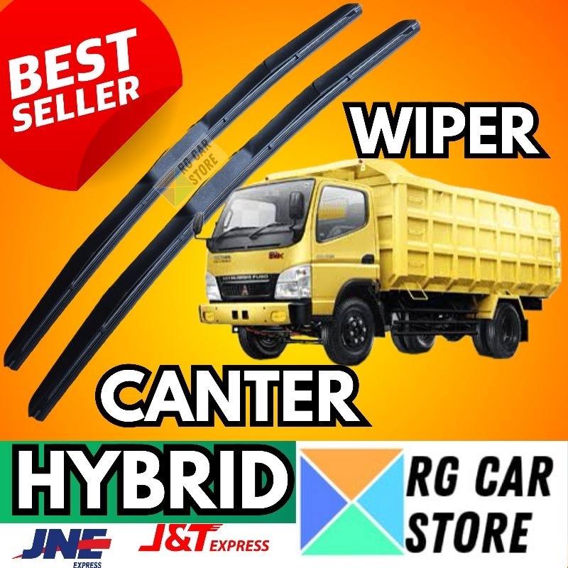 Jual Wiper Kaca Mobil Mitsubishi Canter Model Wiper Hybrid Merek Carall ...
