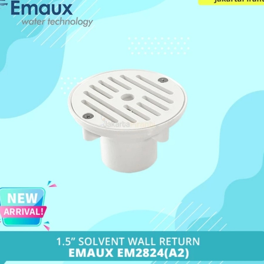 Jual inlet fitting perlengkapan kolam renang wall return Emaux EM2824 ...