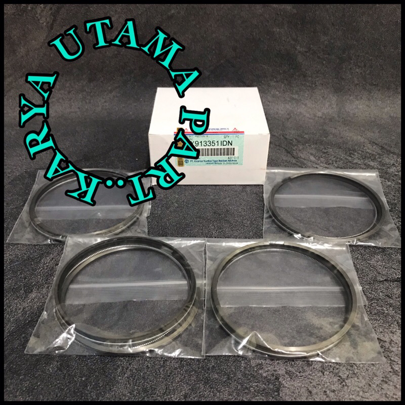 Jual Ring Piston /Ring Seher Mitsubishi Canter Euro 4 Ps125 Turbo STD Type A MX913351 | Shopee ...