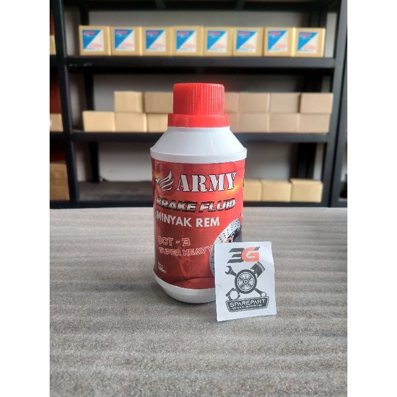 Jual MINYAK REM ARMY 300ML BREAK FLUID | Shopee Indonesia