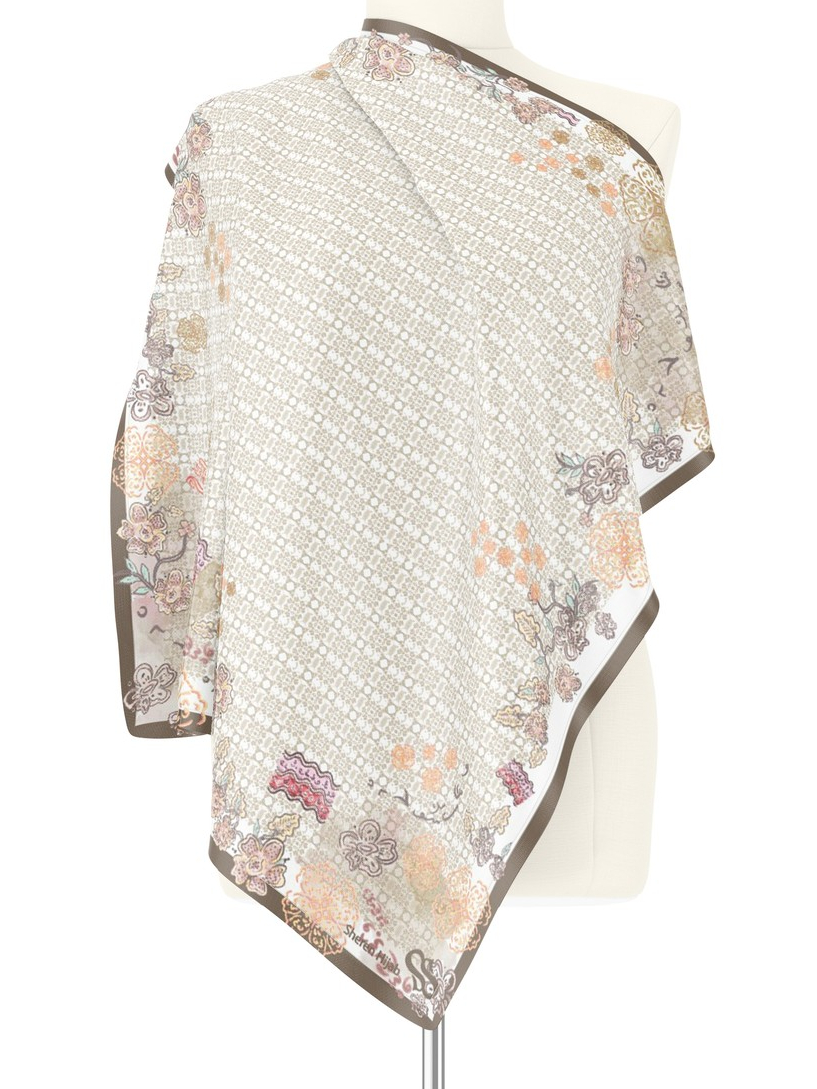 Jual kode BESUREK RAFFLESIA - Voal Motif Bengkulu Rafflesia Besurek ...